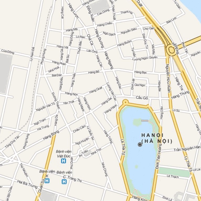 Hanoi, Vietnam Map by Mojo Map Company | Avenza Maps