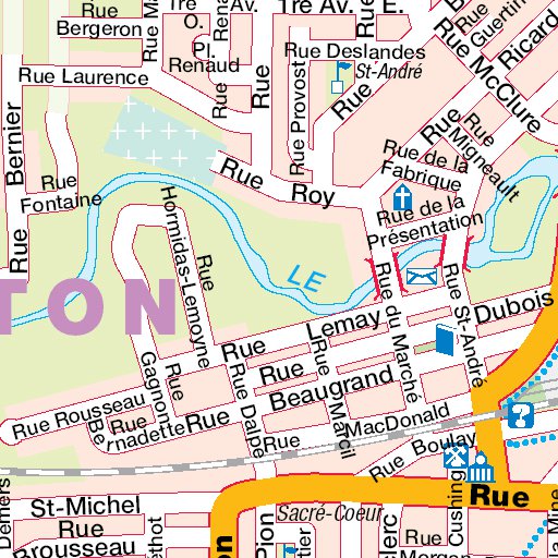 Acton Vale, QC Map by Mapmobility Corp. | Avenza Maps