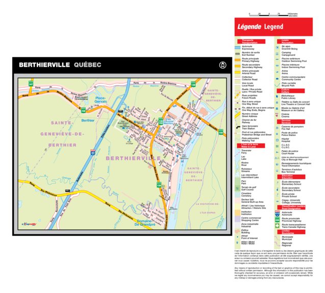 Berthierville, QC Map by Mapmobility Corp. | Avenza Maps