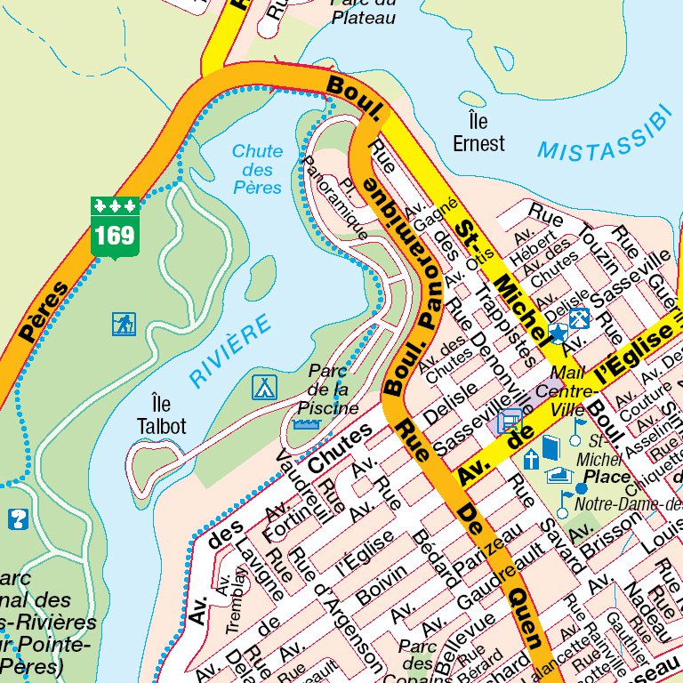 Dolbeau-Mistassini, QC Map by Mapmobility Corp. | Avenza Maps
