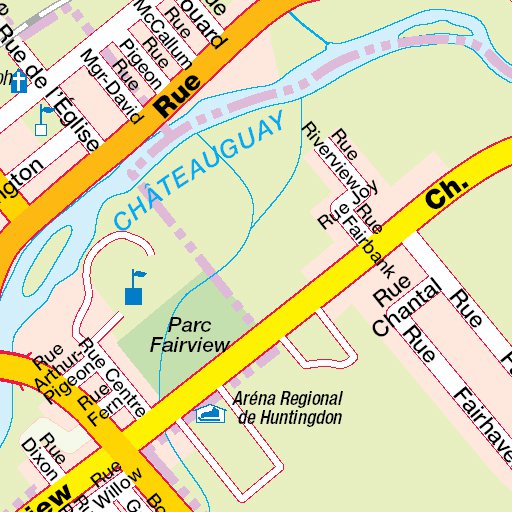 Huntingdon, QC Map by Mapmobility Corp. | Avenza Maps