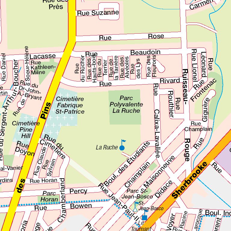 Magog, QC Map by Mapmobility Corp. | Avenza Maps