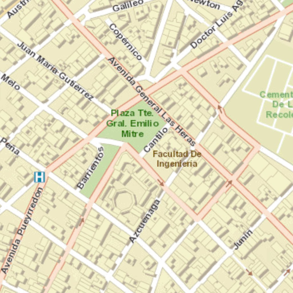 Buenos Aires, Argentina Map by Avenza Systems Inc. | Avenza Maps