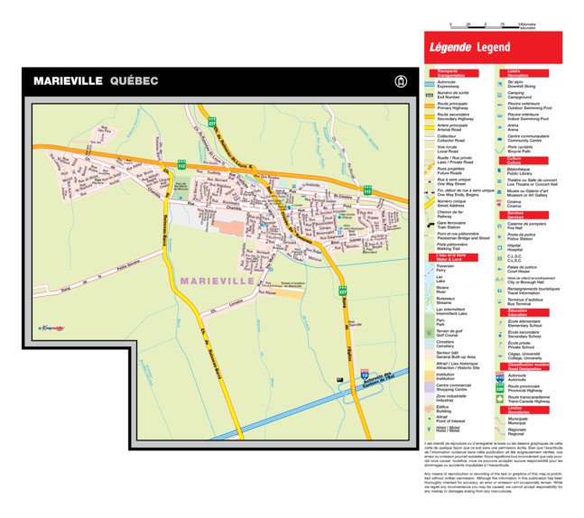 Marieville, QC Map by Mapmobility Corp. | Avenza Maps