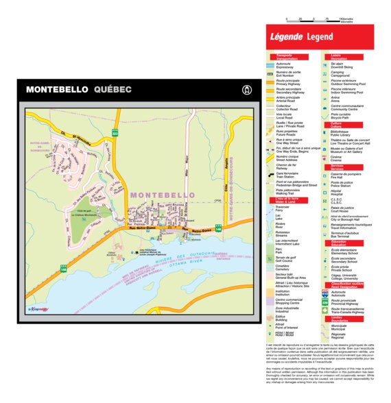 Montebello, QC Map by Mapmobility Corp. | Avenza Maps