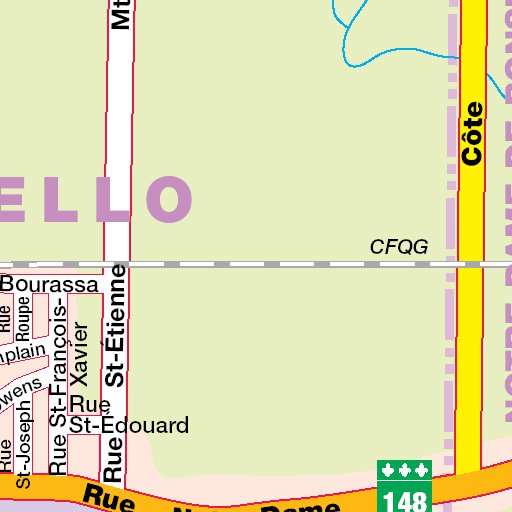 Montebello, QC Map by Mapmobility Corp. | Avenza Maps