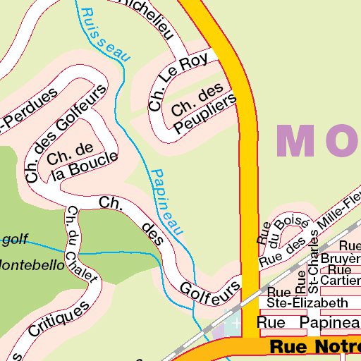 Montebello, QC Map by Mapmobility Corp. | Avenza Maps