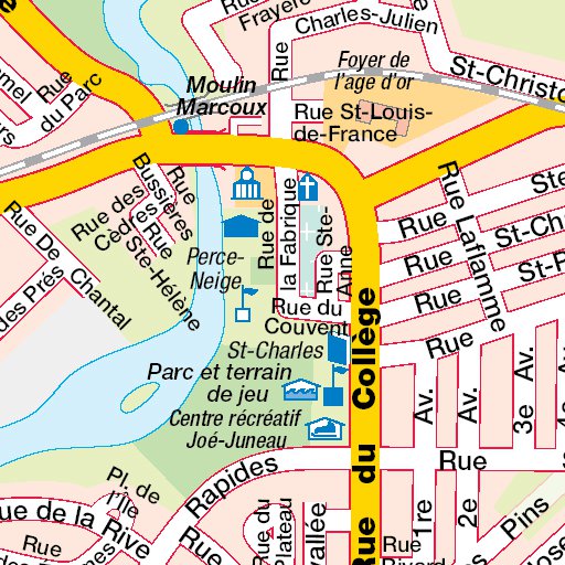 Pont-Rouge, QC Map by Mapmobility Corp. | Avenza Maps