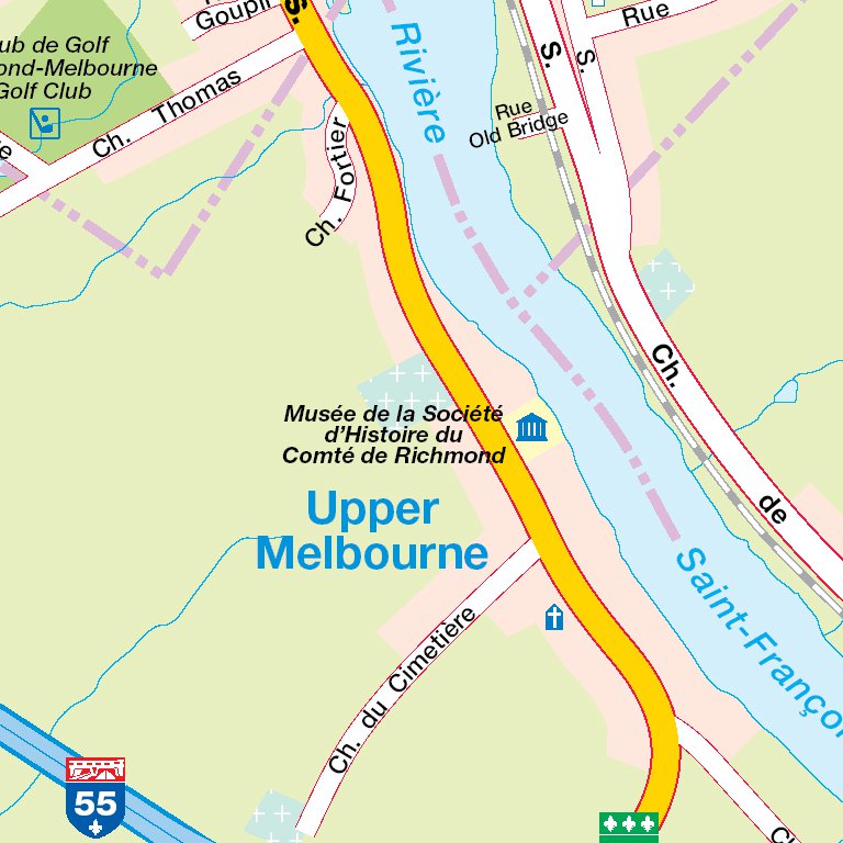 Richmond, QC Map by Mapmobility Corp. | Avenza Maps