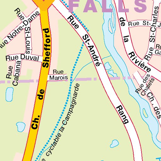 Roxton Falls, QC Map by Mapmobility Corp. | Avenza Maps