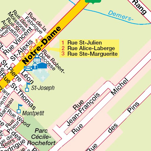 Saint-Chrysostome, QC Map by Mapmobility Corp. | Avenza Maps