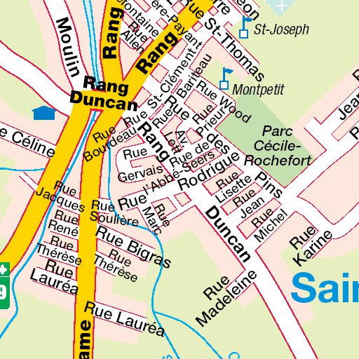 Saint-Chrysostome, QC Map by Mapmobility Corp. | Avenza Maps