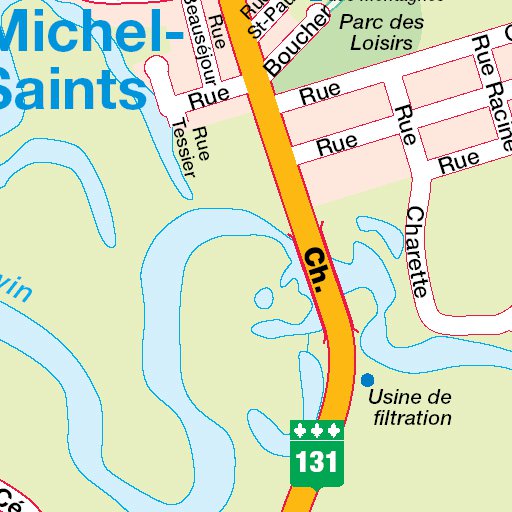 Saint-Michel-des-Saints, QC Map by Mapmobility Corp. | Avenza Maps