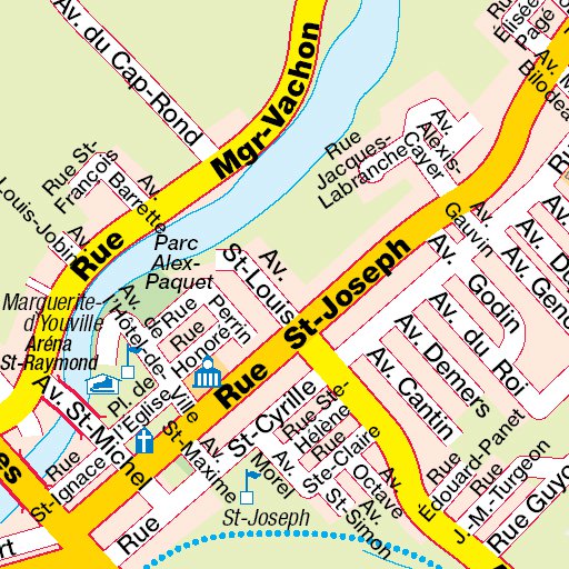 Saint-Raymond, QC Map by Mapmobility Corp. | Avenza Maps