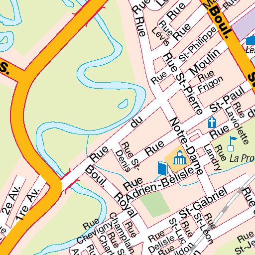 Saint-Tite, QC Map by Mapmobility Corp. | Avenza Maps