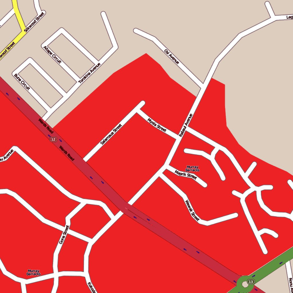 Port Moresby, Papua New Guinea Map by Mojo Map Company | Avenza Maps