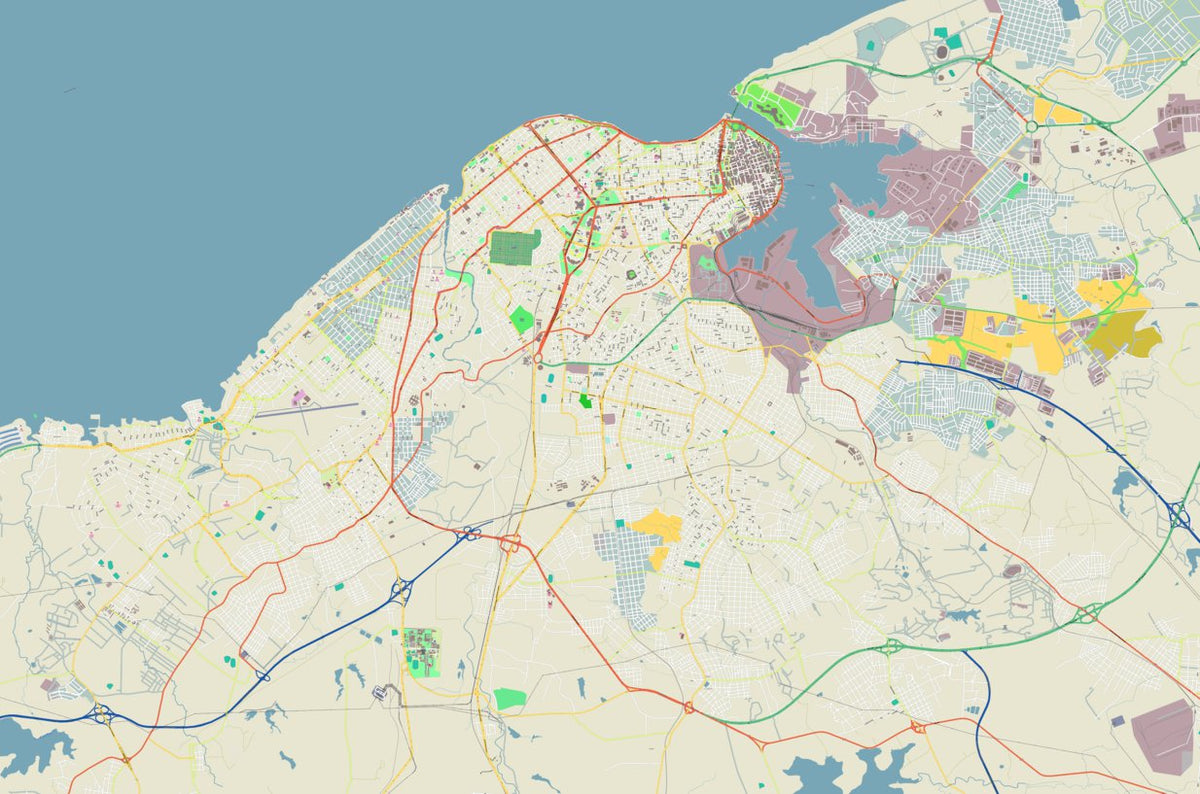 Havana, Cuba Map by Mojo Map Company | Avenza Maps