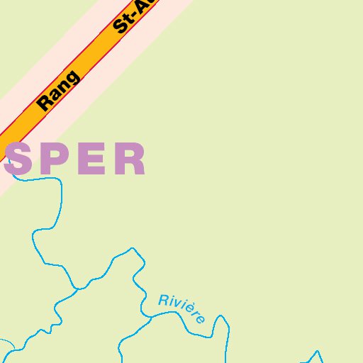 Saint-Prosper, QC Map by Mapmobility Corp. | Avenza Maps