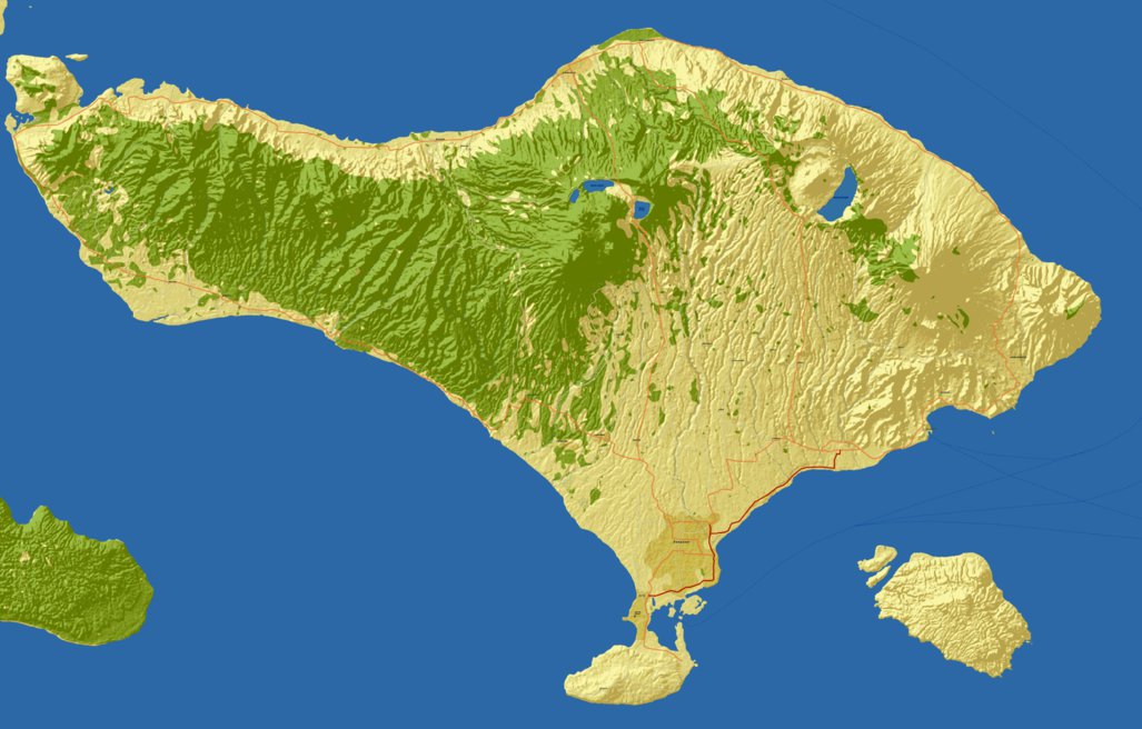 Bali, Indonesia Map by Mojo Map Company | Avenza Maps