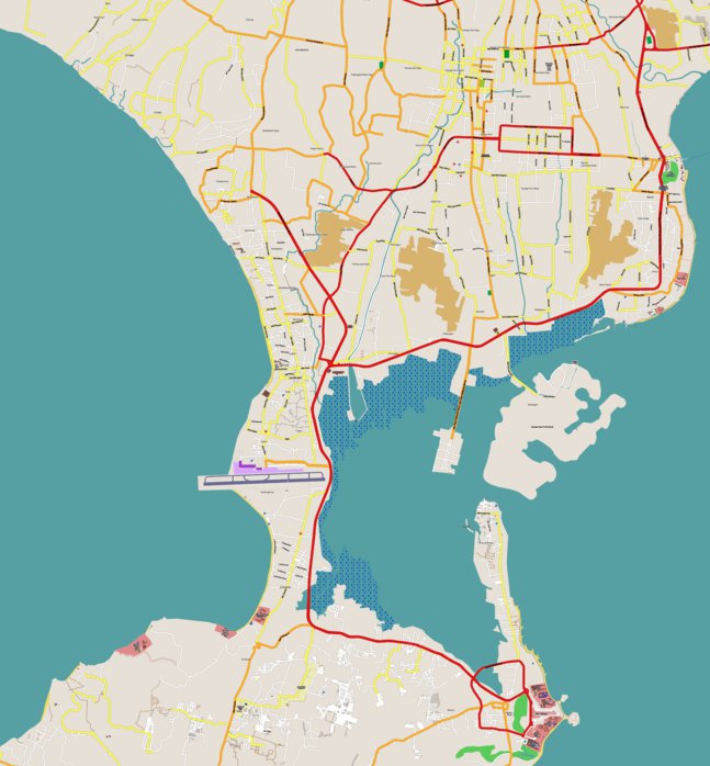 Bali, Indonesia - Tourist Areas Map by Mojo Map Company | Avenza Maps