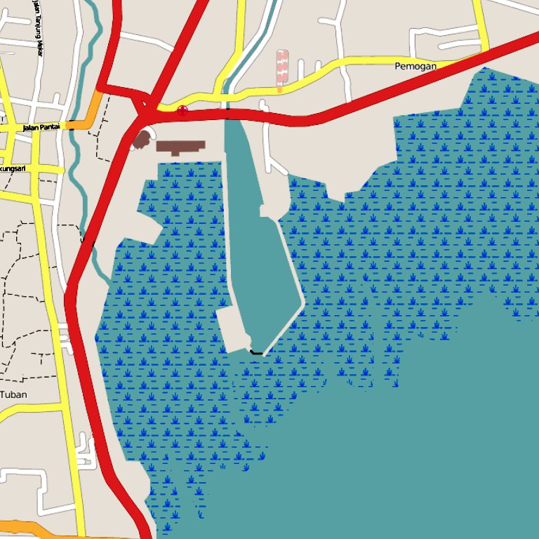 Bali, Indonesia - Tourist Areas Map by Mojo Map Company | Avenza Maps