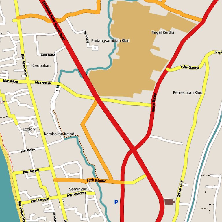 Bali, Indonesia - Tourist Areas Map by Mojo Map Company | Avenza Maps