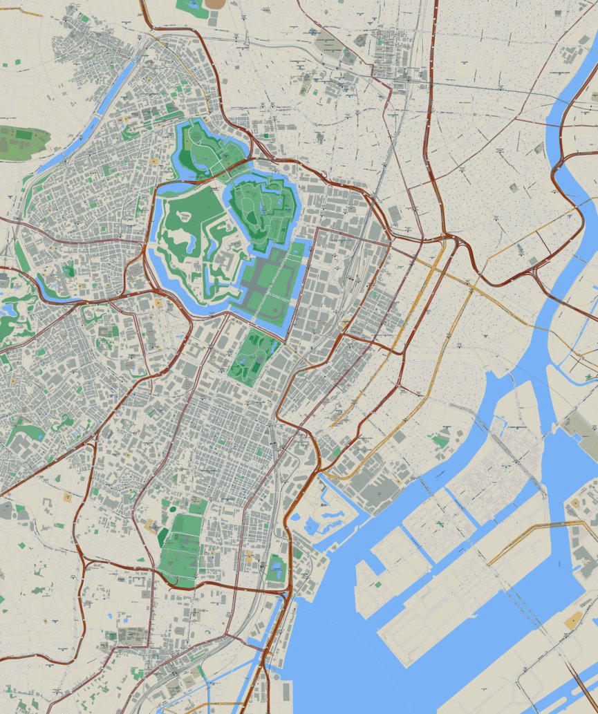 Tokyo, Japan Map by Mojo Map Company | Avenza Maps