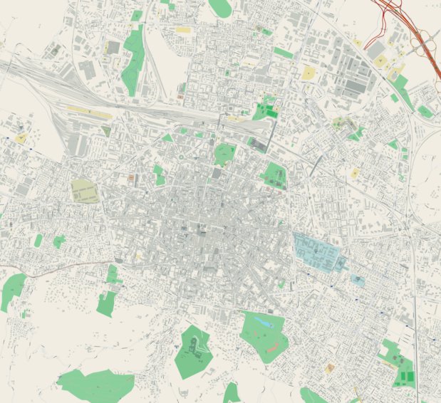 Bologna, Italy Map by Mojo Map Company | Avenza Maps