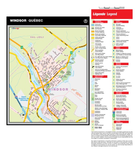 Windsor, QC Map by Mapmobility Corp. | Avenza Maps