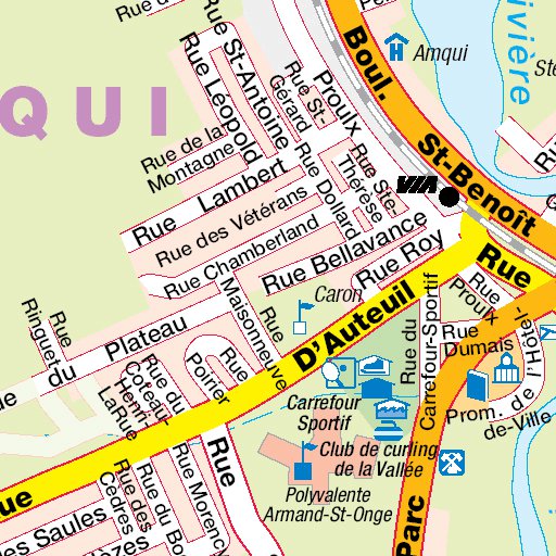 Amqui, QC Map by Mapmobility Corp. | Avenza Maps