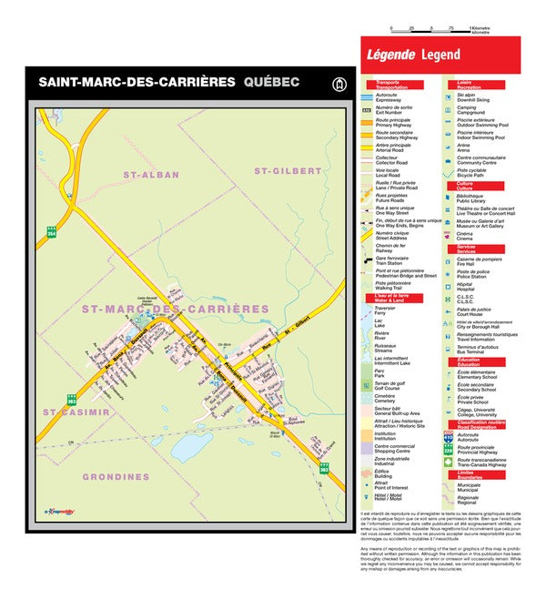 Saint-Marc-des-Carrières, QC Map by Mapmobility Corp. | Avenza Maps
