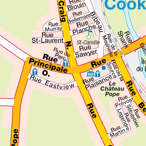 Cookshire, QC Map by Mapmobility Corp. | Avenza Maps