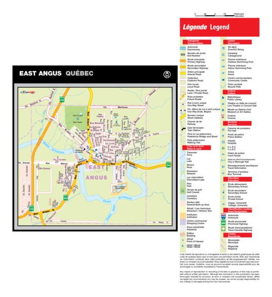 East Angus, QC Map by Mapmobility Corp. | Avenza Maps