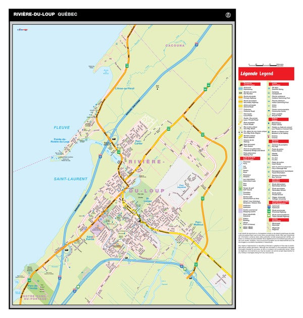Rivière-du-Loup, QC Map by Mapmobility Corp. | Avenza Maps
