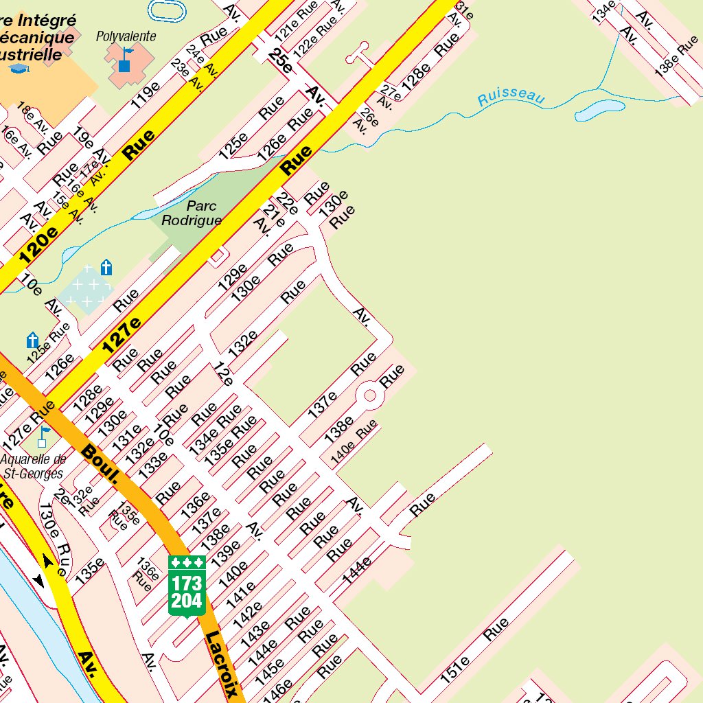 Saint-Georges, QC Map by Mapmobility Corp. | Avenza Maps