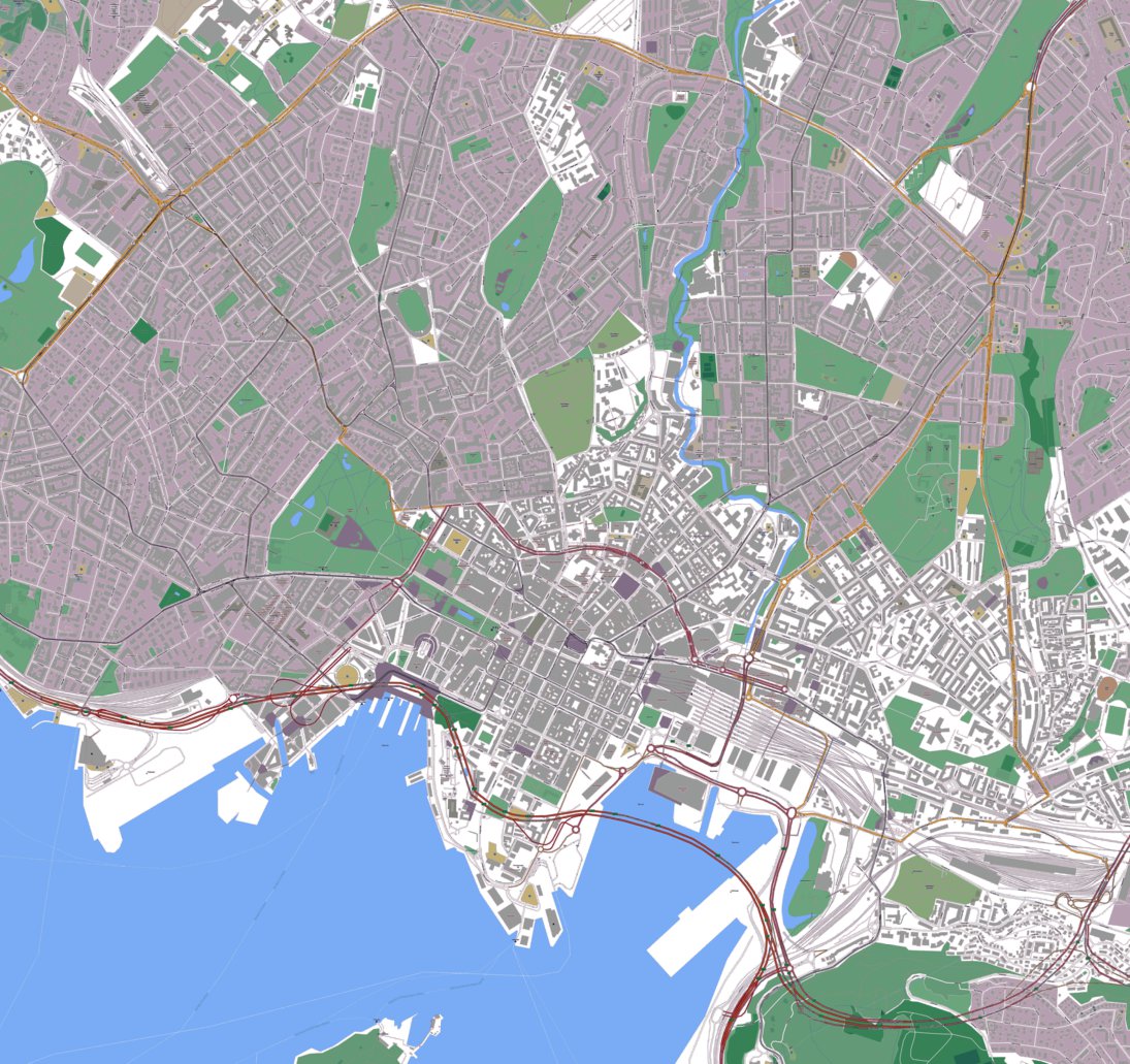 Oslo, Norway Map by Mojo Map Company | Avenza Maps