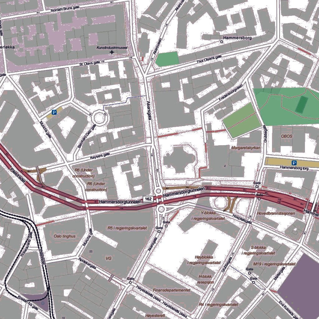 Oslo, Norway Map by Mojo Map Company | Avenza Maps