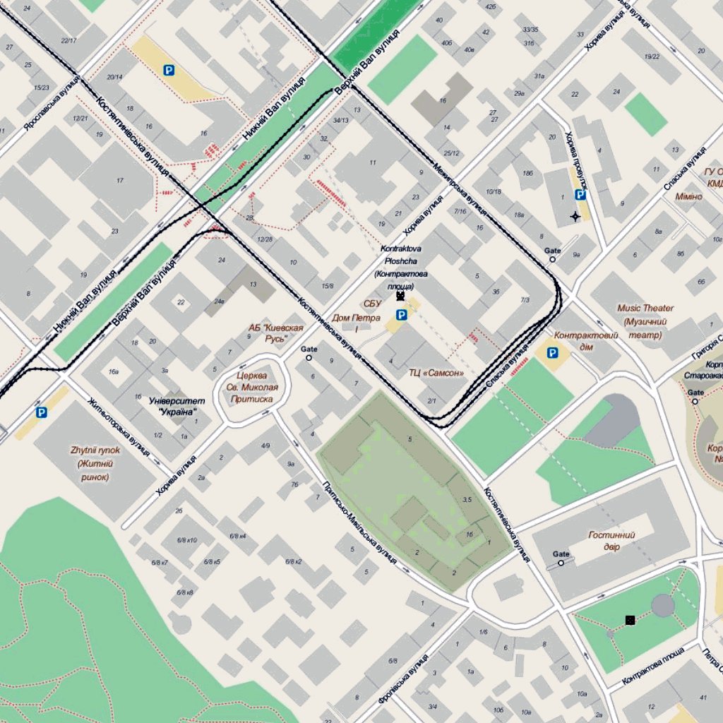 Kiev, Ukraine Map by Mojo Map Company | Avenza Maps