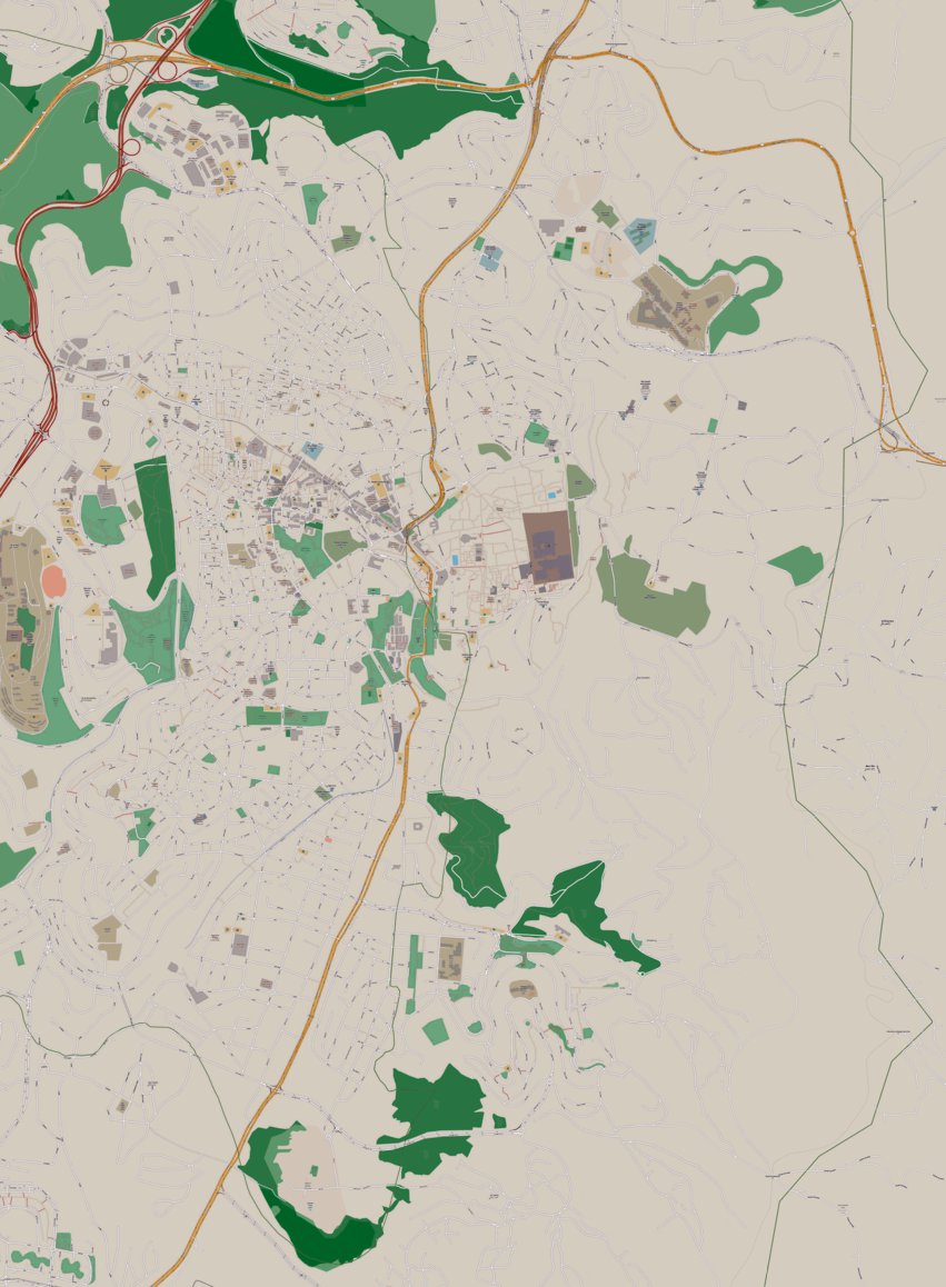 Jerusalem Map by Mojo Map Company | Avenza Maps