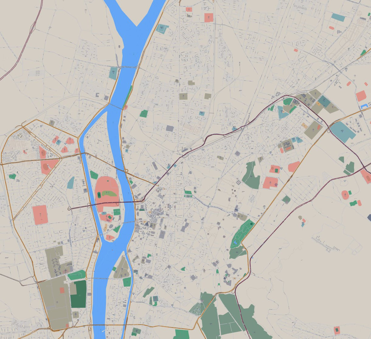 Cairo, Egypt Map by Mojo Map Company | Avenza Maps