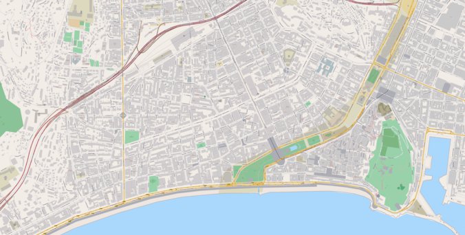 Nice, France Map by Mojo Map Company | Avenza Maps