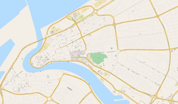 Dubai, United Arab Emirates Map by Mojo Map Company | Avenza Maps
