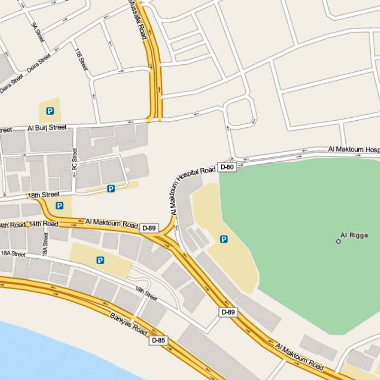 Dubai, United Arab Emirates Map by Mojo Map Company | Avenza Maps