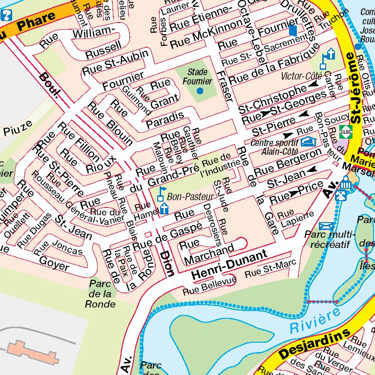 Matane, QC Map by Mapmobility Corp. | Avenza Maps