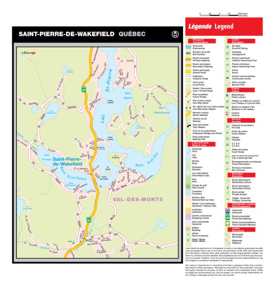 Saint-Pierre-de-Wakefield, QC Map by Mapmobility Corp. | Avenza Maps