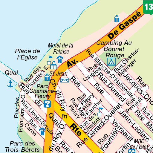 Saint-Jean-Port-Joli, QC Map by Mapmobility Corp. | Avenza Maps