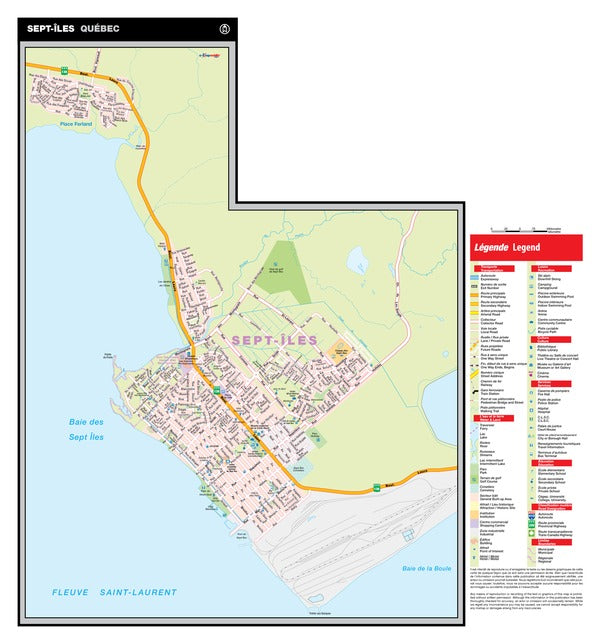 Sept-Îles, QC Map by Mapmobility Corp. | Avenza Maps