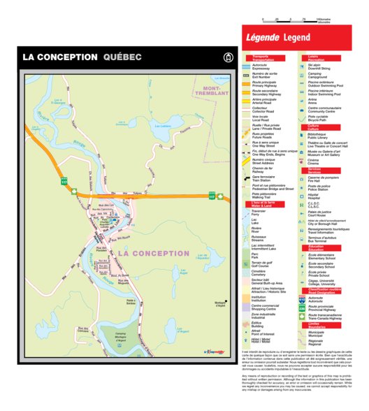 La Conception, QC Map by Mapmobility Corp. | Avenza Maps