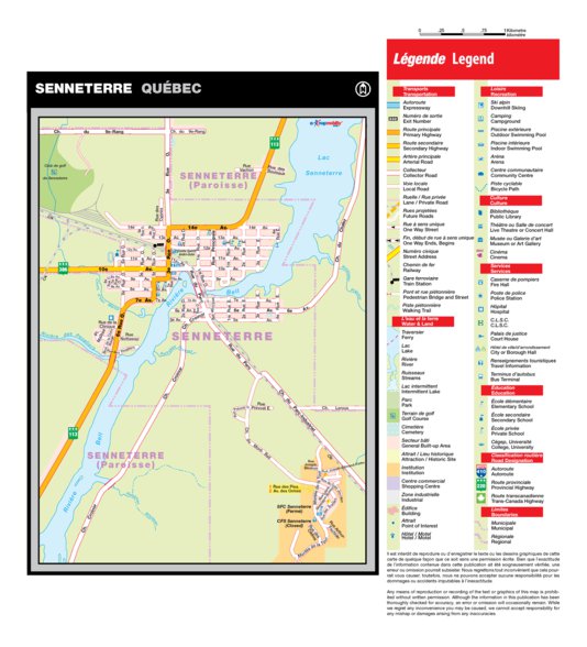 Senneterre, QC Map by Mapmobility Corp. | Avenza Maps