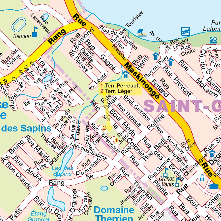 Saint-Gabriel, QC Map by Mapmobility Corp. | Avenza Maps